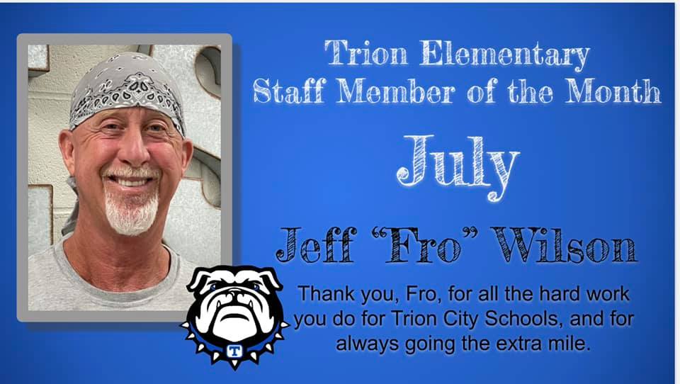 Trion Elementary Names “Staff Member Of The Month” | AM 1180 Radio