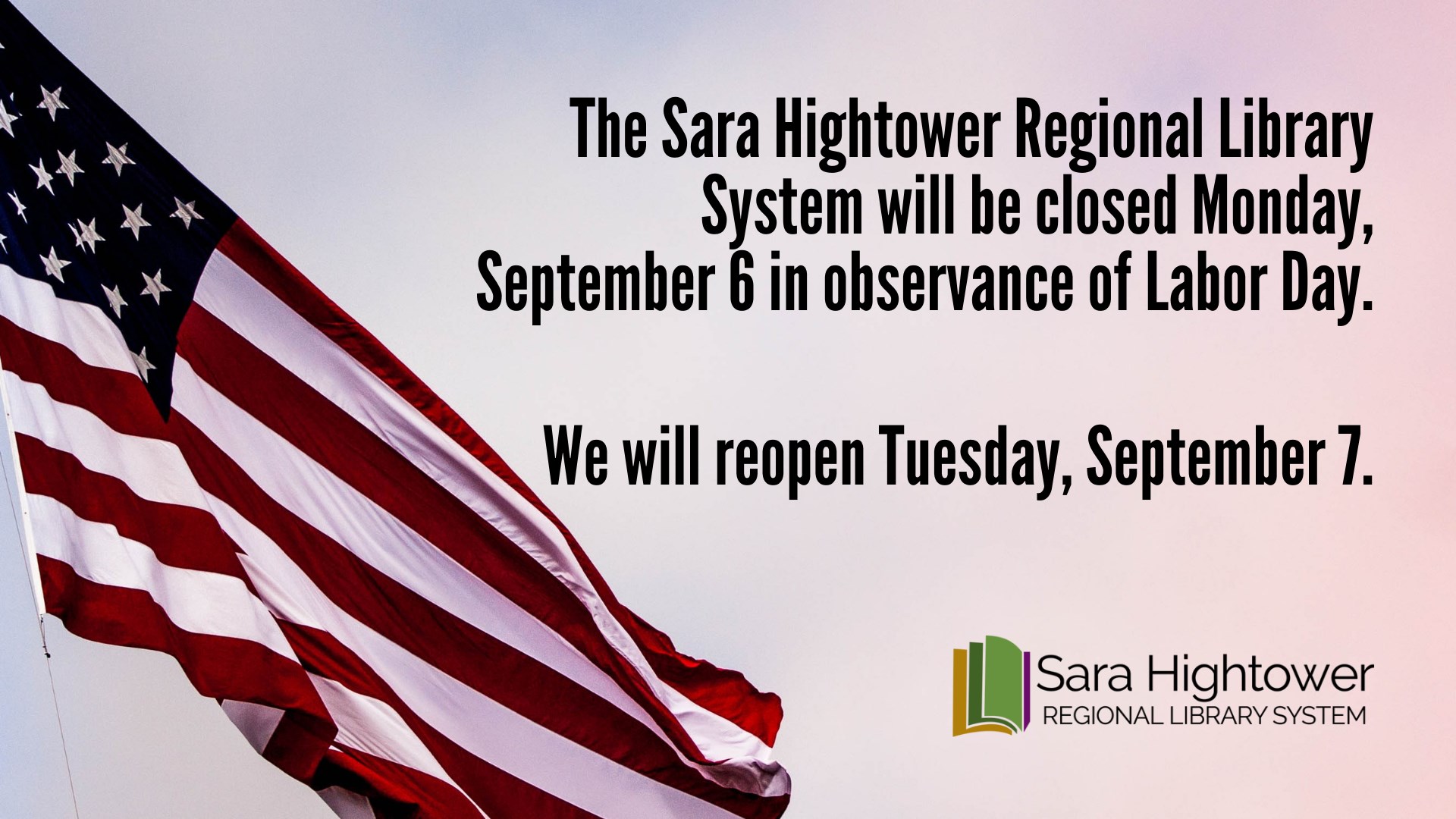 Chattooga Library Closed Labor Day | AM 1180 Radio