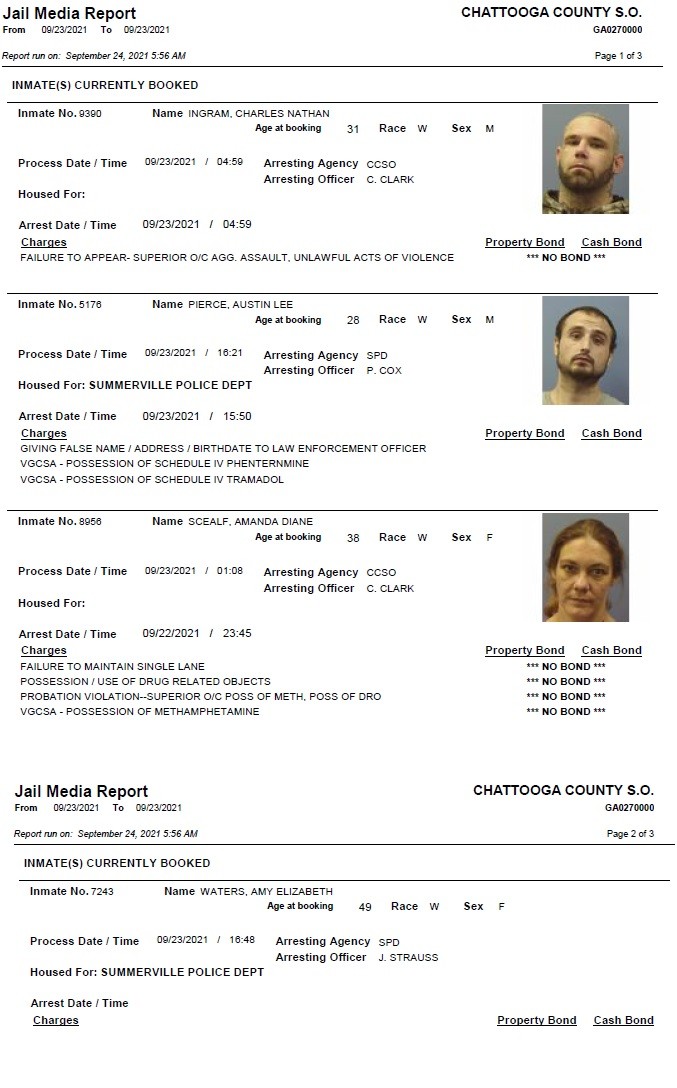 Arrest Report – Friday – September 24, 2021 | AM 1180 Radio