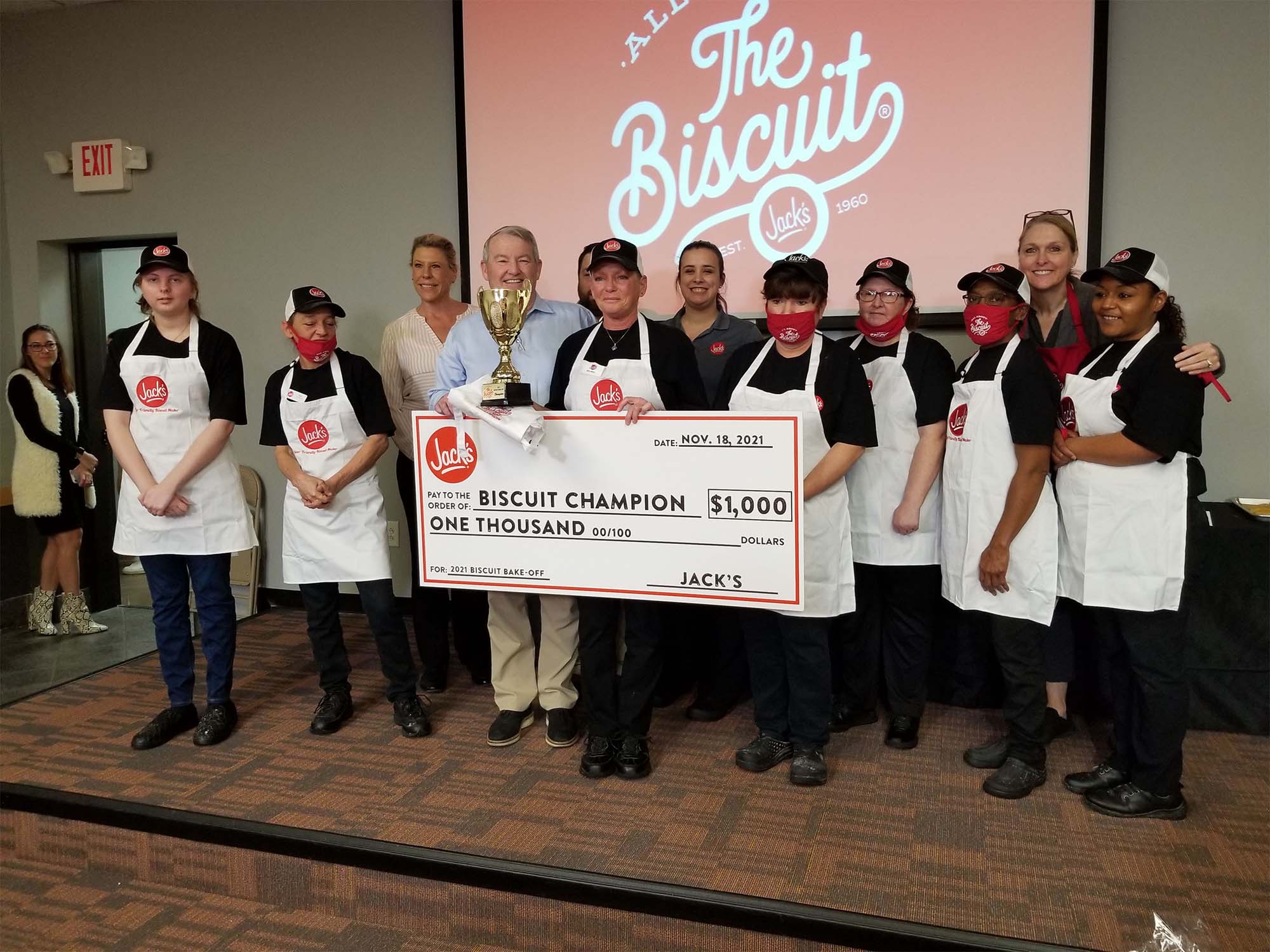 Summerville Woman Wins Jack’s Biscuit Competition | AM 1180 Radio
