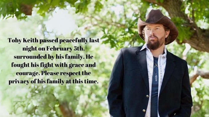 Toby Keith Passes Away At The Age Of 62 | AM 1180 Radio