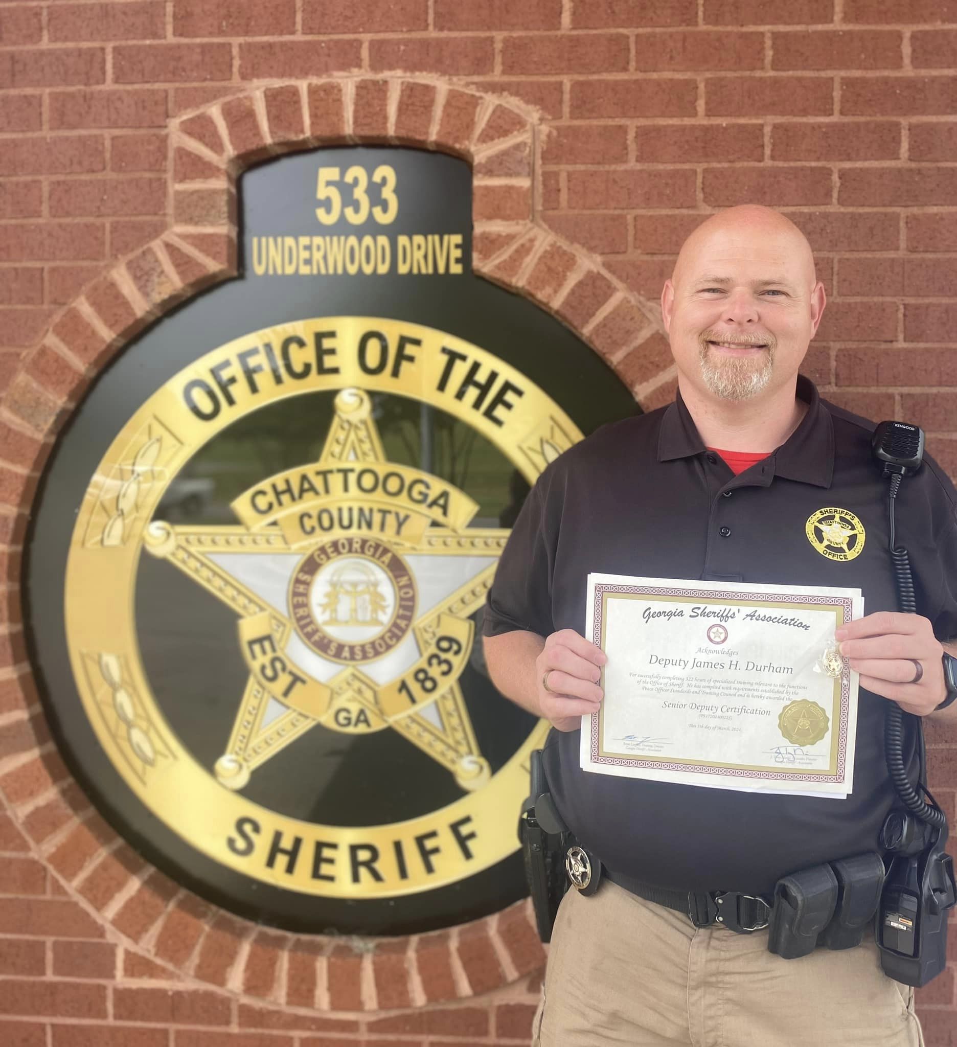 Durham Completes Senior Deputy Training Program | AM 1180 Radio