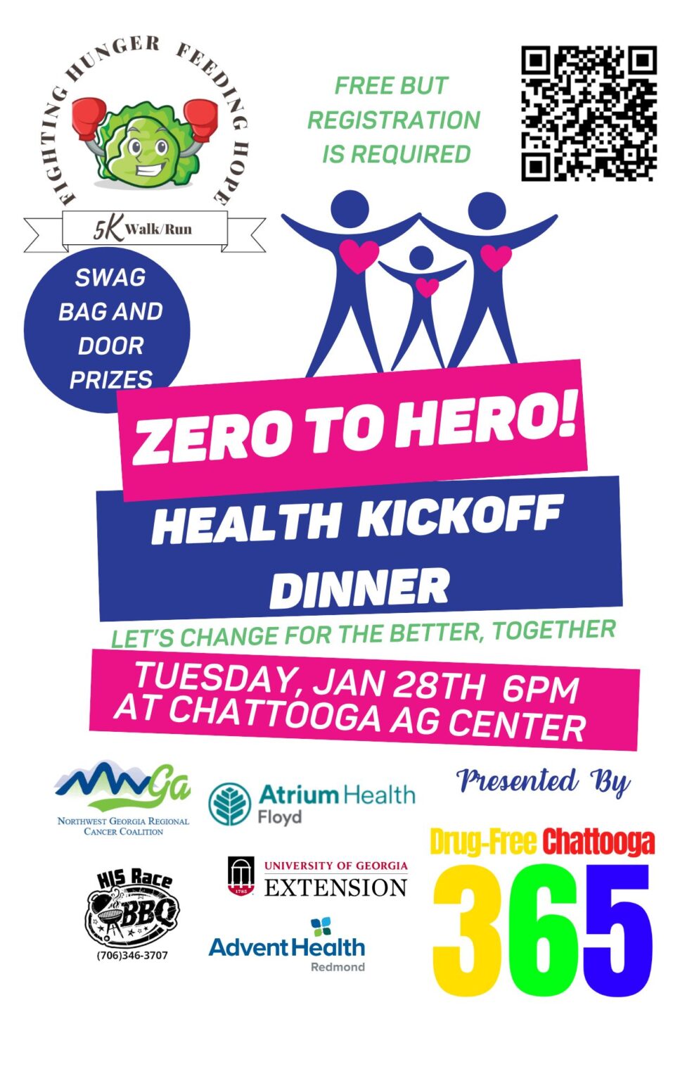 Zero To Hero Health Kickoff Dinner Next Tuesday | AM 1180 Radio