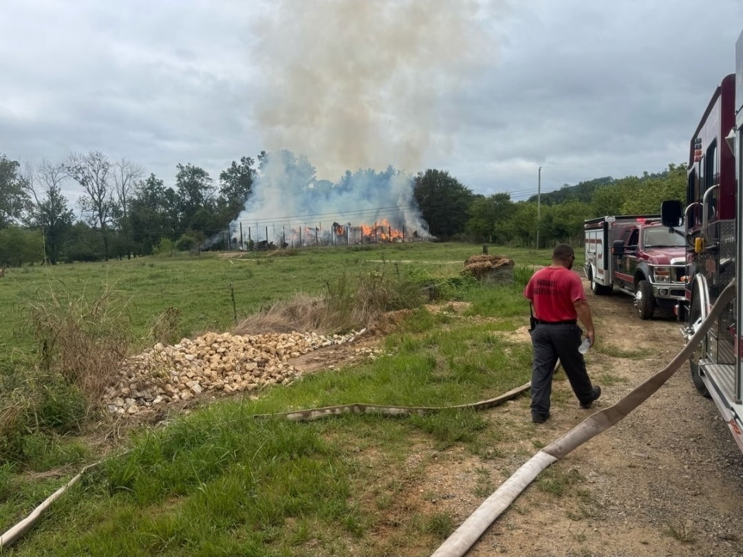 Barn Destroyed In Gore Fire | AM 1180 Radio
