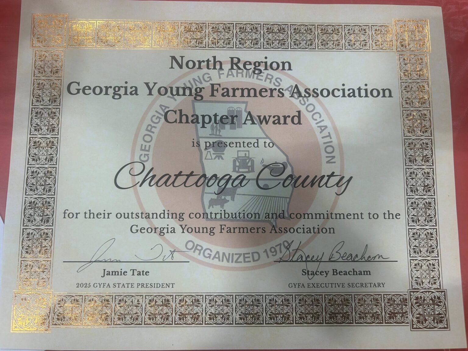Chattooga County Young Farmers Earn North Region Outstanding Chapter ...